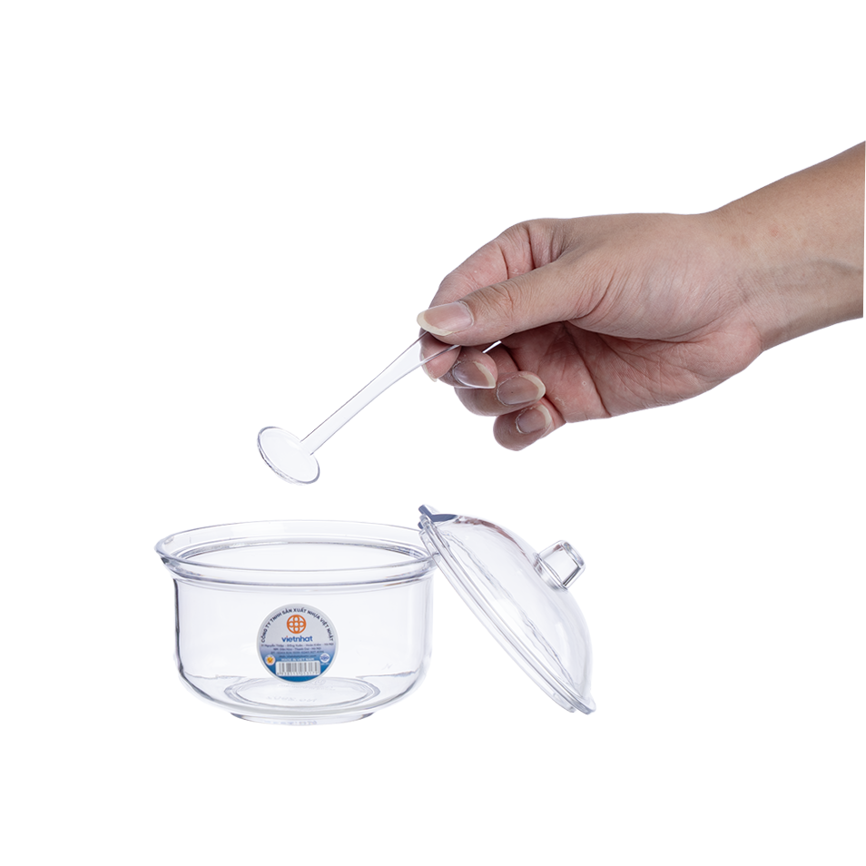 Lọ Gia Vị Tròn 300ml - Nhựa Việt Nhật Plastic Miền Bắc